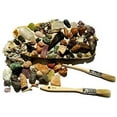 Mega Gemstone & Fossil Dig Excavation Kit Over 50 Real Specimens ...