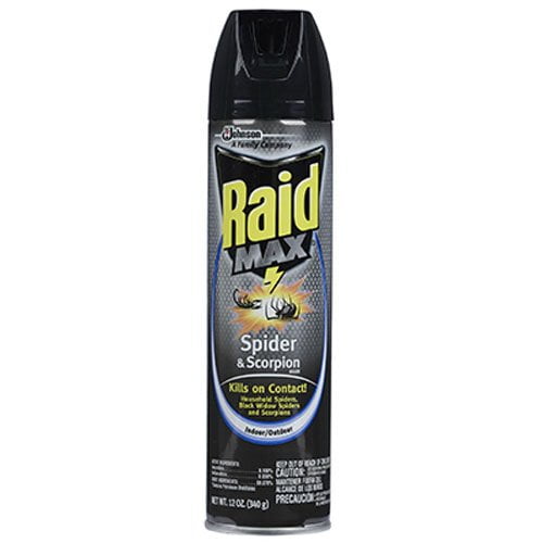 Raid Max Spider & Scorpion Killer 12 oz (Pack of 14) - Walmart.com