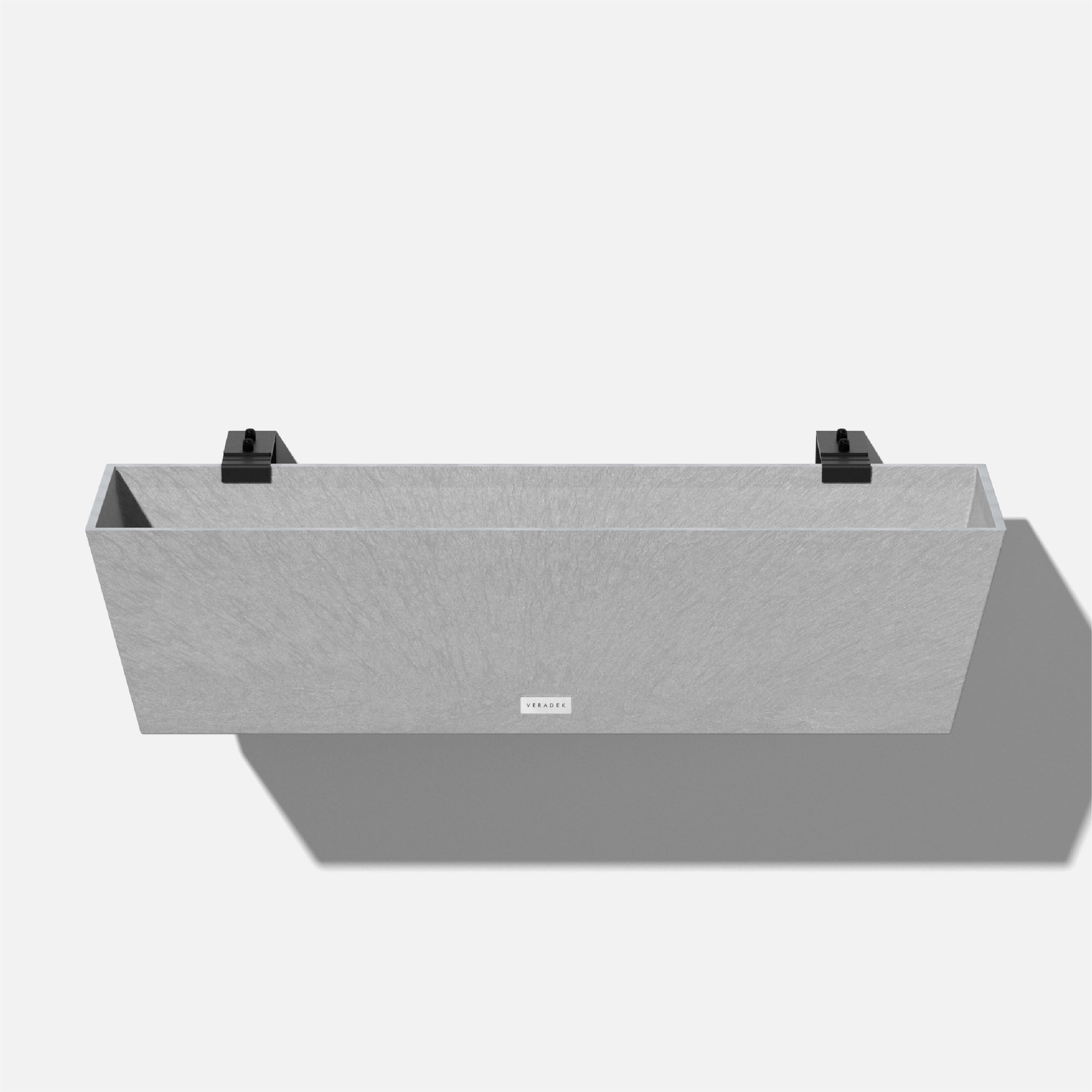 Veradek Pure Series Railing 36" Planter Grey - Walmart.ca