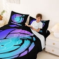 Castle Fairy Neon Handball Bed Sheets 4-Piece, Gradient Sport Ball Full ...