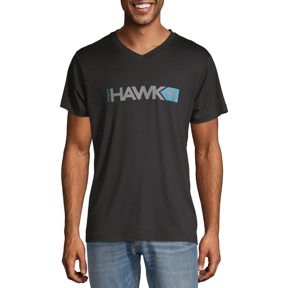 Tony Hawk - Tony Hawk Men's Super Soft Lounge Logo Tee - Walmart.com ...
