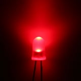 5mm LED Diode Lights - 40pcs Red Lights Diodes DC1.8-2V Light Emitting ...