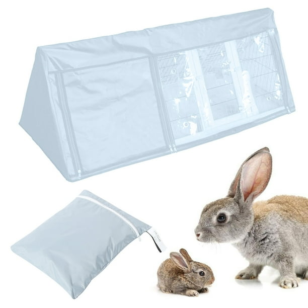 Triangle Rabbit Hutch Cover,210D Oxford Cloth Triangle Rabbit Cage ...
