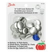 Dritz Craft Cover Button Kit with Tools, 7/8-Inch, 14 Sets, Nickel ...