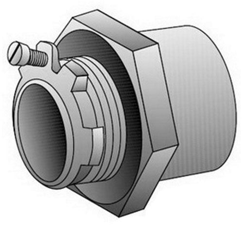 O-Z/Gedney CHM-150T, Conduit Hub, 1-1/2""Cond Hub Rmc/Imc Insu, 1 PC ...