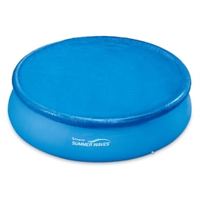 Harris Commercial-Grade Winter Pool Covers, 24' Round Fitted, Swimming ...