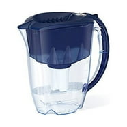 Brita Small 6 Cup Purple Denali Water Filter Pitcher with 1 Brita ...