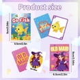 Neasyth Go Fish Card Game, Old Maid Card Game, 2 in 1 Kids Card Games ...