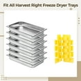 16Pcs Tray Stackers, Compatible with Harvest Right Freeze Dryer Trays ...