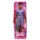 Barbie Ken Fashionistas Doll #162 with Rooted Brunette Hair & Purple ...
