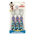 The First Years Disney Mickey Mouse Toddler Forks and Spoon Set 3 ...