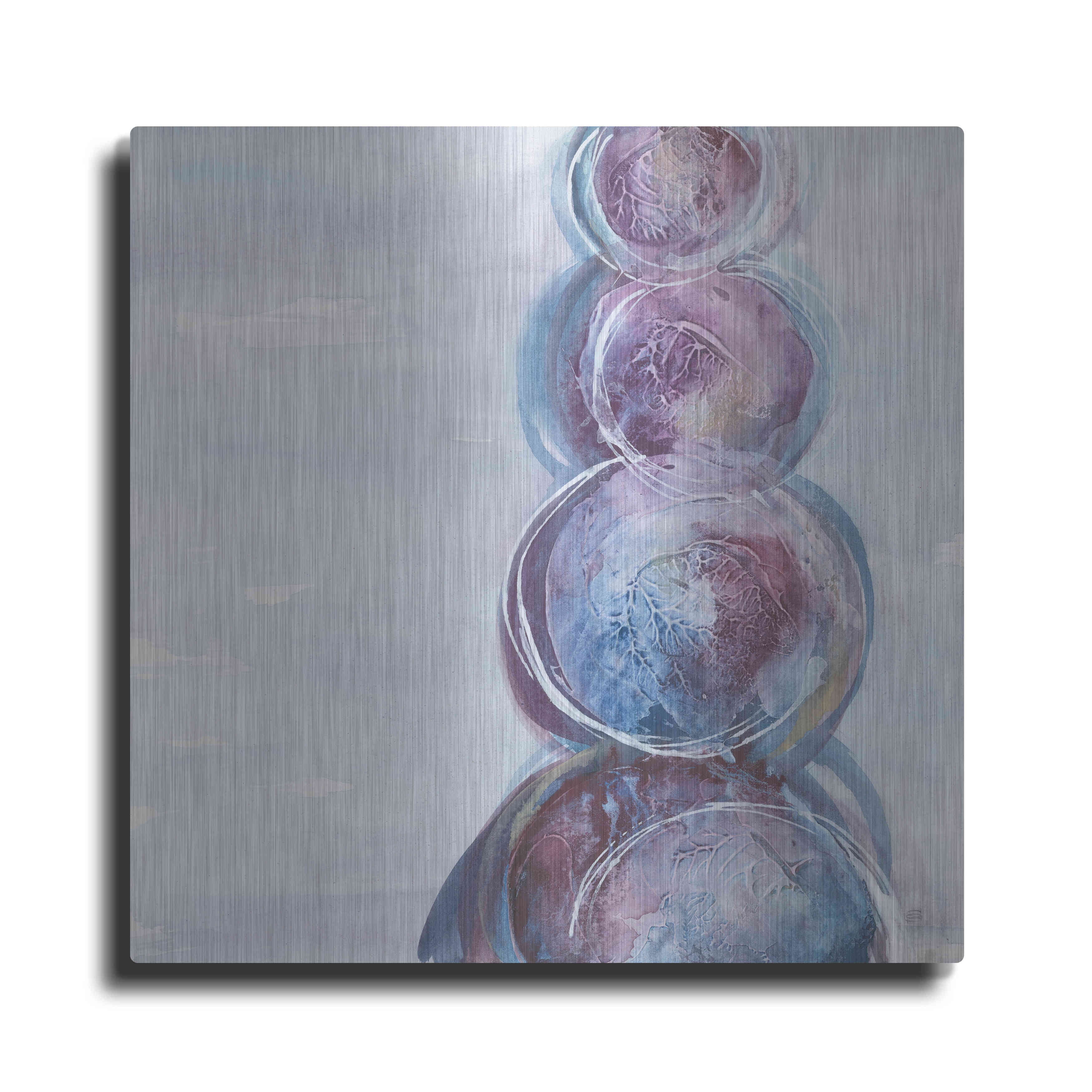 Luxe Metal Art 'Starting Over I' by Chris Paschke, Metal Wall Art, 12 ...