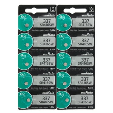 Murata 371 SR920SW Battery 1.55V Silver Oxide Watch Button Cell ...