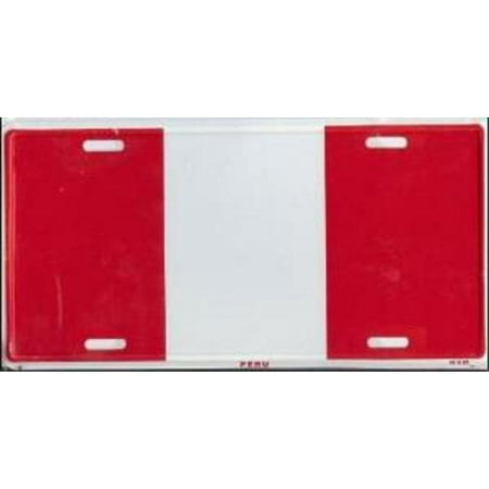 Peru Flag License Plate | Walmart Canada