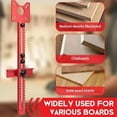 New 4 in 1 Router Milling Groove Bracket|cabinet Hardware Jig with ... New 4 in 1 Router Milling Groove Bracket|cabinet Hardware Jig with ...