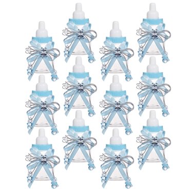 12Pcs Candy Chocolate Bottles Box For Girl Boy Baby Shower Party Favors ...