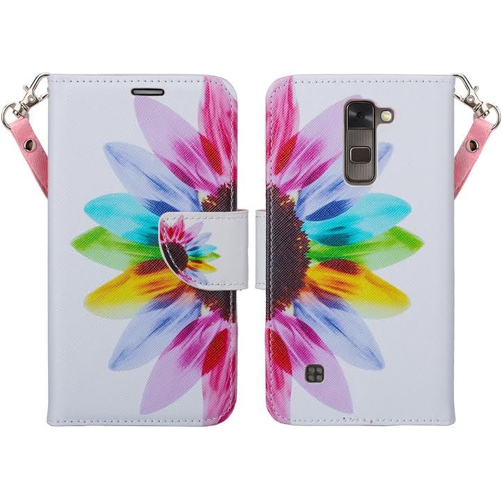 LG Stylo 2 Case, LG Stylo 2 V Wallet Case [Kickstand] Pu Leather Wrist ...