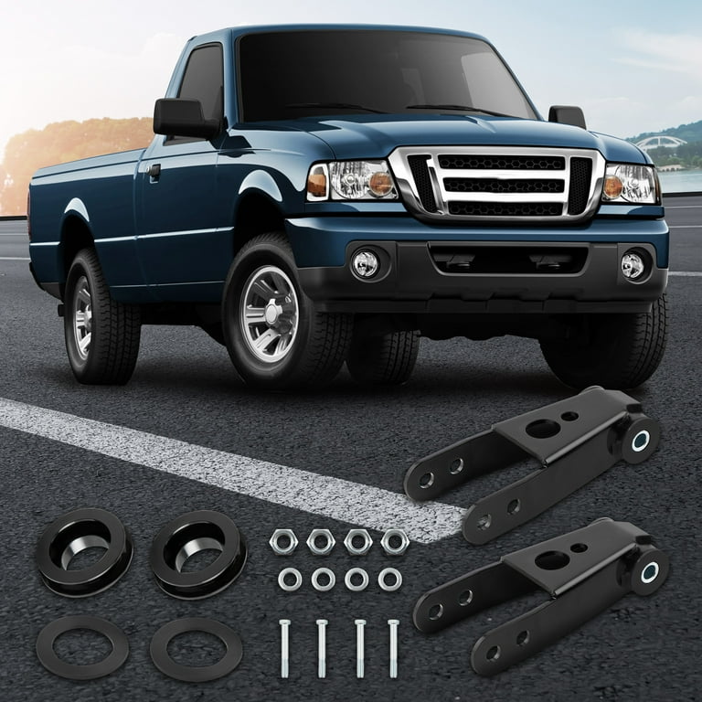 Ford Ranger Rear Suspension Leveling Kit New Shocks And Leveling Kit