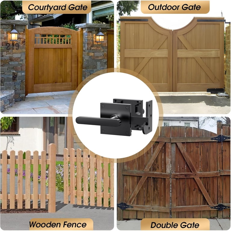 Double Gate Latches For Gates 10
