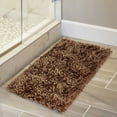 Mainstays Acorn Chenille Memory Foam Bath Rug 17x24 Skid-Resistant ...