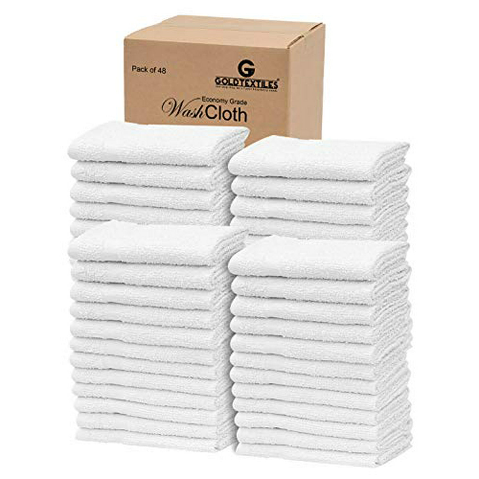 Click here for Gold Textiles Pack Of 120 Washcloth Kitchen Towels... prices