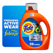 Fab Spring Magic Liquid Laundry Detergent with Scent Boost Tehnology ...