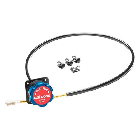 Wilwood 3404990 Remote Brake Bias Adjuster Knob & Cable Kit | Walmart ...