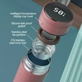 Big Save Feledorashia 480ml Insulated Water Bottle with LED Temperature Display Vacuum Water ...