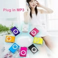 Mini Portable USB MP3 Player Mini Clip MP3 Waterproof Sport Compact ...