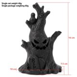 HUISZJ Halloween Led Tree Statue Battery Operated Scary Tree Face Decor ...