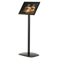 M&T Displays Advertising Restaurant Aluminum Sign Post, Black A4 8.5x11 ...