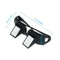 Miuline Horizontal Glasses, Lazy Glasses Bed Prism Spectacles Readers ...