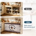 250 Years of Freedom Cabinet Curtains for Kitchen 28"Wx35"L ...