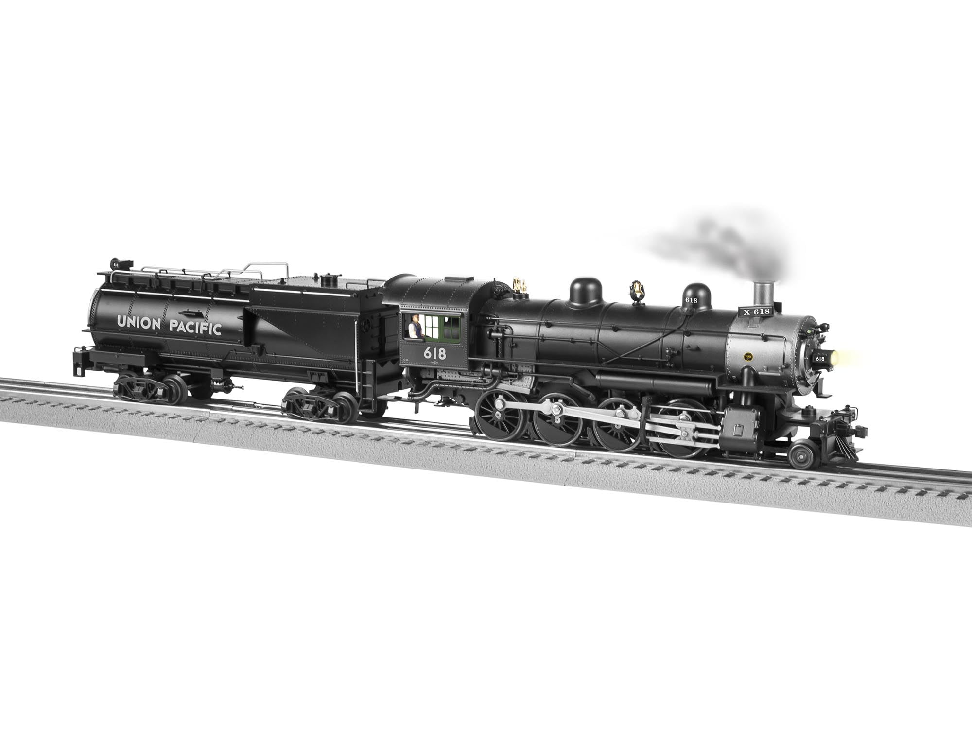 Lionel 6-82183 O Union Pacific 2-8-0 Steam Locomotive with Tender #618 - Walmart.com
