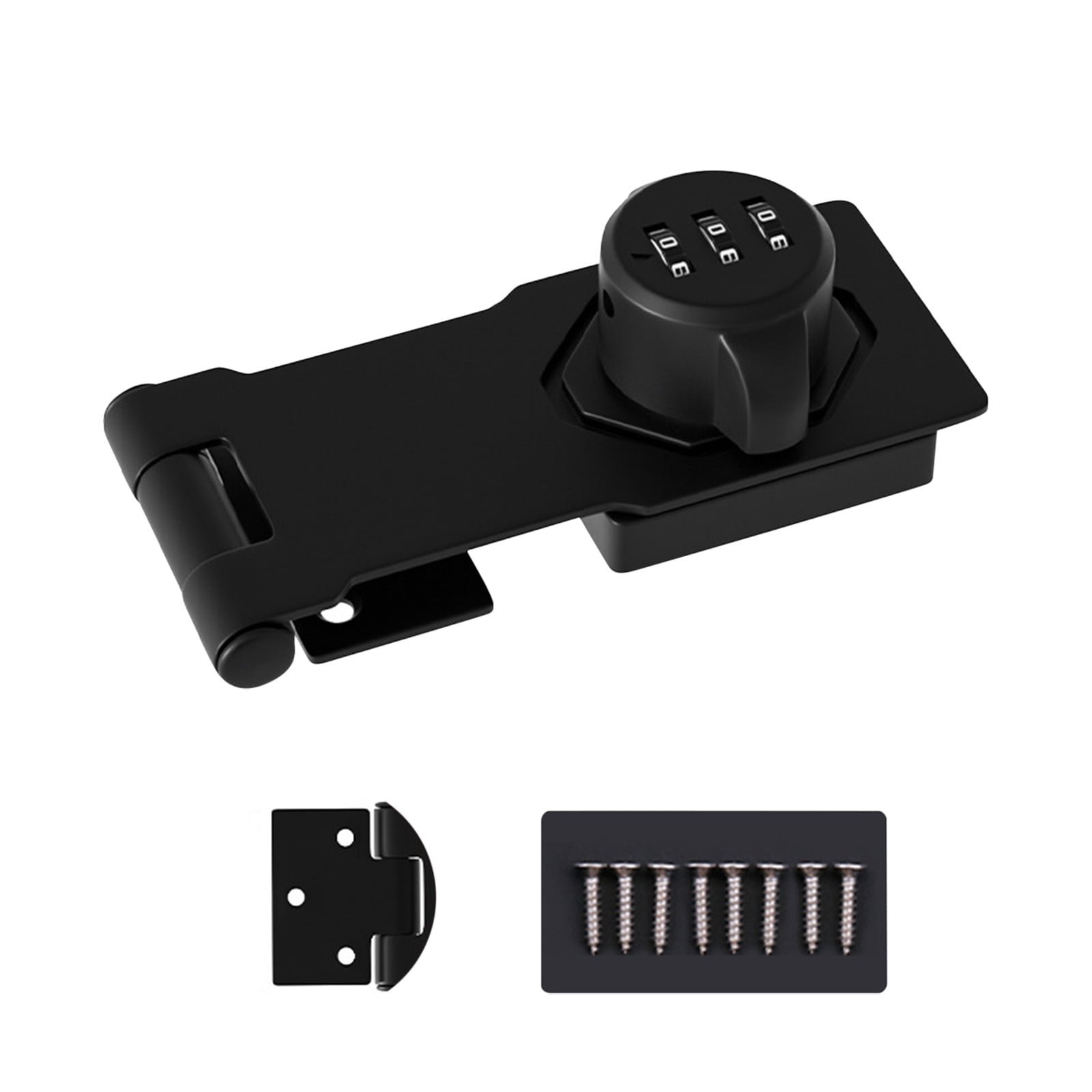 Cabinet Door Code Lock Free Punching Refrigerator Lock Anti-theft ...