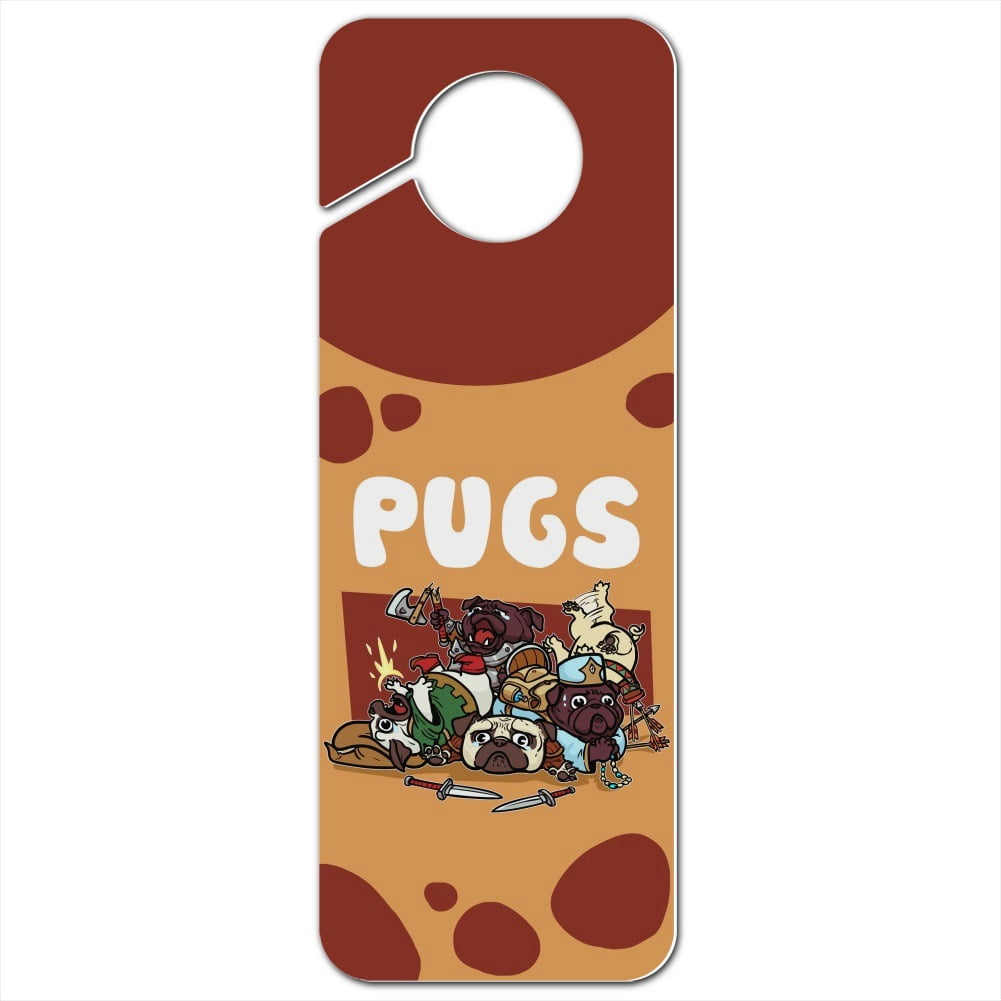 PUGS Games RPG Pickup Groups LFG Rogue Wizard Warrior Ranger 2 Plastic ...