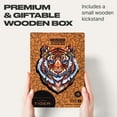 UNIDRAGON Lovely Tiger Wooden Jigsaw Puzzle S size 104 Pieces - Walmart.com