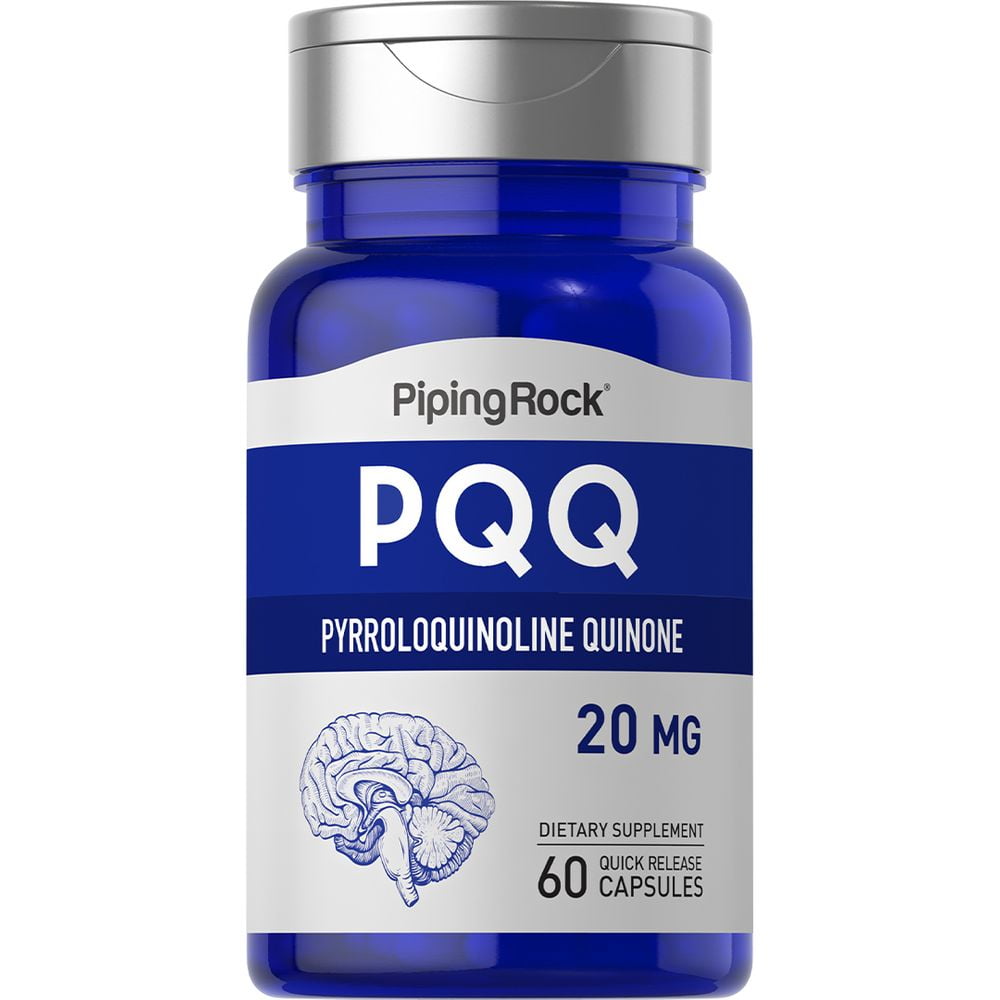 PQQ 20mg | Pyrroloquinoline Quinone Supplement | 60 Quick Capsules ...