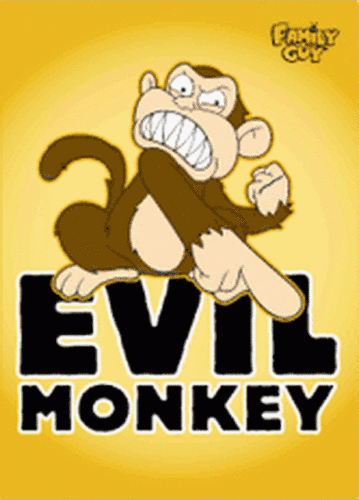 Angry Monkey Family Guy Gif