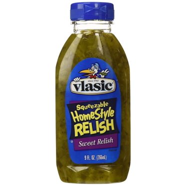 PPI Single Serve Pickle Flavor Sweet Relish, 9 gr. Packets (Pack of 200 ...