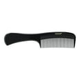 Conair Classic Styling Essential All-Purpose Comb with Handle in Black ...