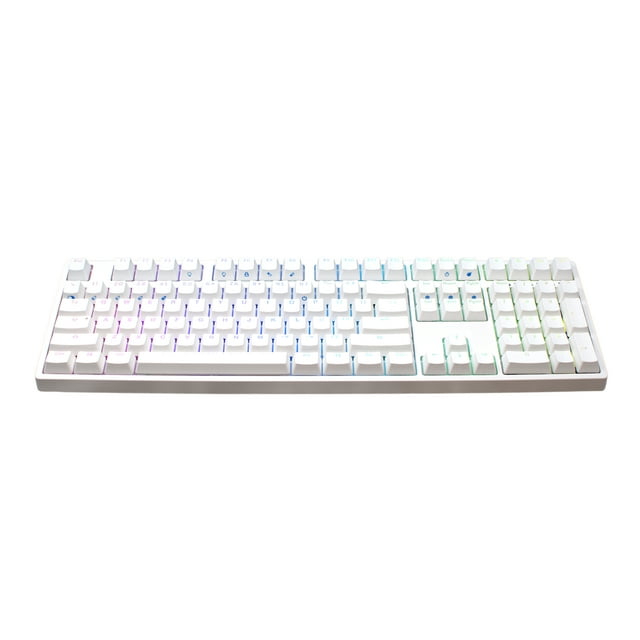iKBC F108 RGB LED Backlit Mechanical Keyboard with Cherry MX Brown ...