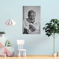 Ernest Hemingway Poster 1 Art Poster Canvas Painting Decor Wall Print ...