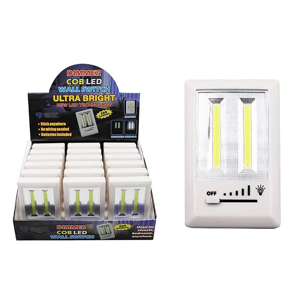 Diamond Visions 08-1822 COB LED White Case Dimmable Portable Light ...