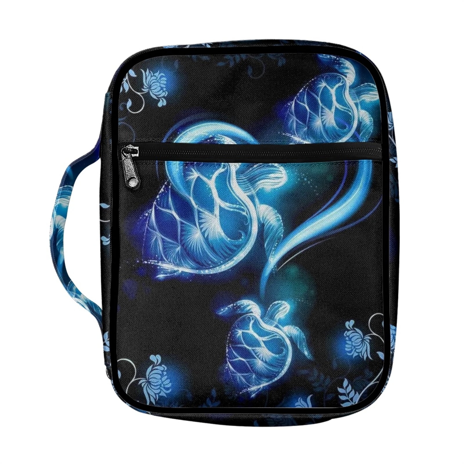 Xoenoiee Blue Turtle Bible Covers for Women Girls Bible Case Large ...