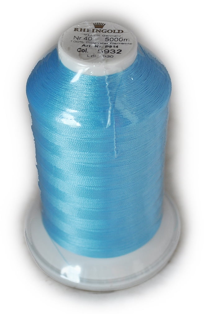 Maderia Thread Polyester 5932 Pale Aqua Blue 914405932 - Walmart.com