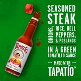 Tapatio Salsa Verde Steak Bowl Mexican Microwave TV Dinner with Tapatio ...