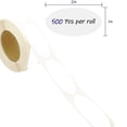 500 Pcs Removable Freezer Labels Jar Canning Labels Stickers, Self ...