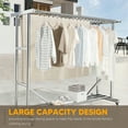 Clothes Drying Rack with 4 Castors, Heavy Stainless Steel Drying Rack ...