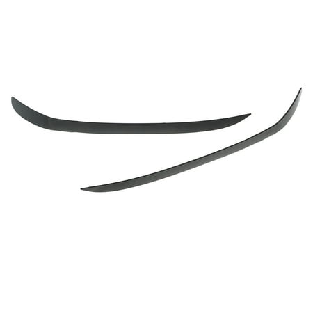 Headlight Eyebrow,2 Pcs Headlight Eyebrow Headlight Eyelid Cover ...